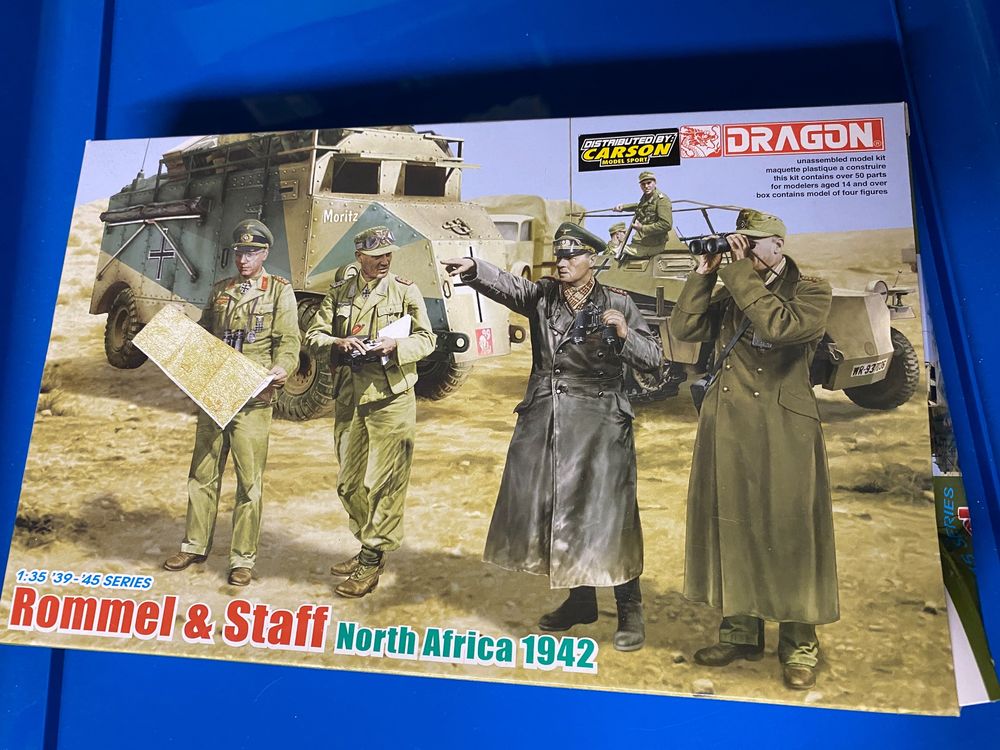 1/35 ROMMEL & STAFF NORTH AFRICA 1942 | Kaufen auf Ricardo