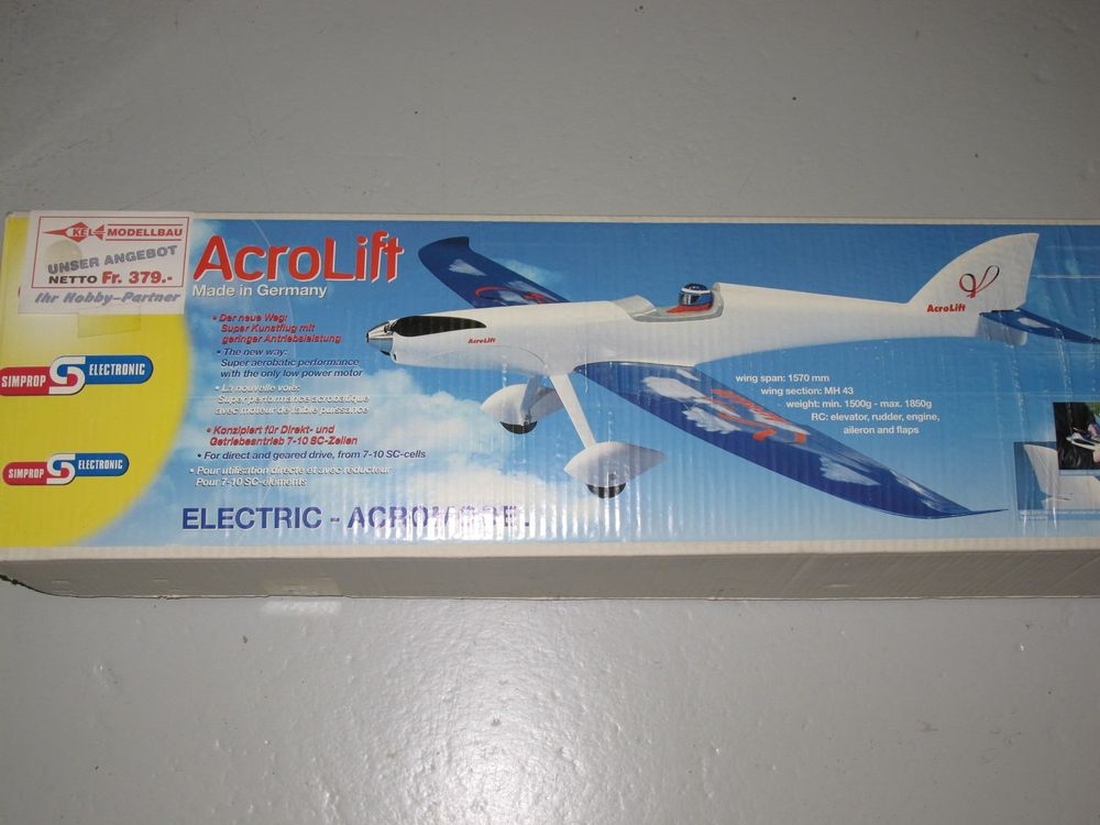 Simprop Acrolift Wingspann 1570mm | Kaufen auf Ricardo