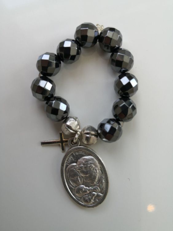 🤩FINGER-ROSENKRANZ HÄMATIT & KREUZ & MADONNA NEU (Neu (gemäss ...