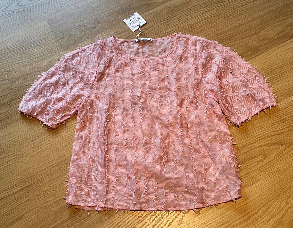 Zara Rosa Bluse | Kaufen auf Ricardo