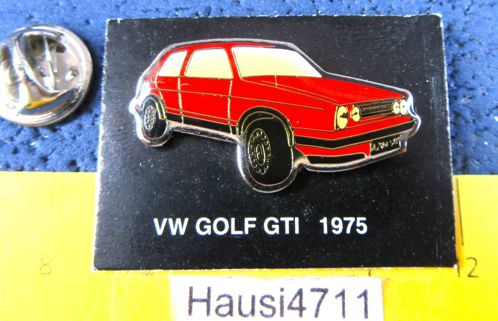 AUTO PIN OLDTIMER VW GOLF GTI 1975 VOLKSWAGEN | Acheter sur Ricardo