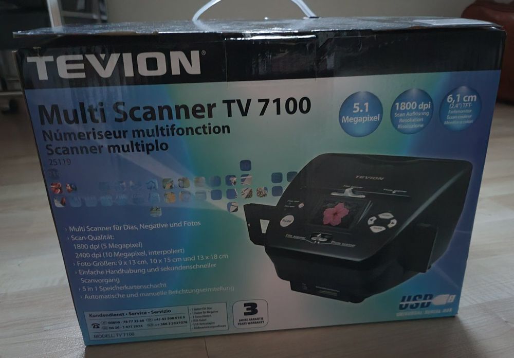 Tevion Multi Scanner TV 7100 (Neu und originalverpackt) in Rorbas für ...