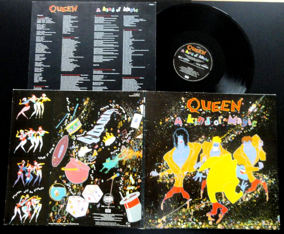 LP QUEEN a kind of magic EMI CLUB EDITION 1986 mint (Gebraucht) in ...