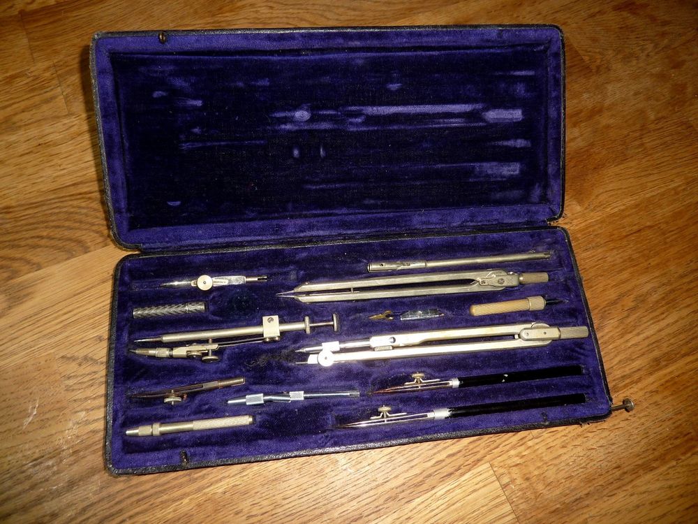 EO Richter & Co Antikes erweitertes Zirkel Set 447 (Gebraucht) in ...