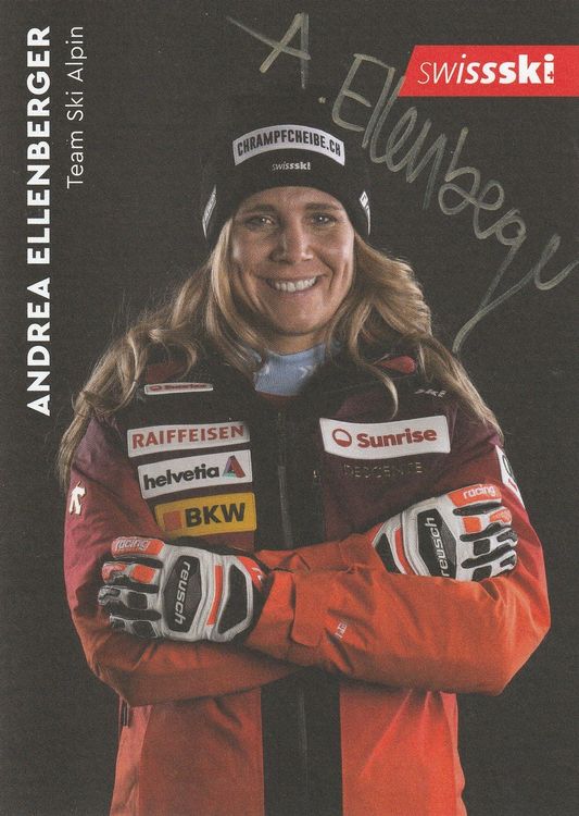 Andrea Ellenberger / Originalautogramm (Gebraucht) in Schwyz für CHF 4 ...