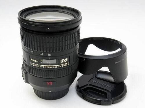 Nikon 18-200MM F/3.5-5.6G ED VR + UV FILTER (Neu (gemäss Beschreibung ...