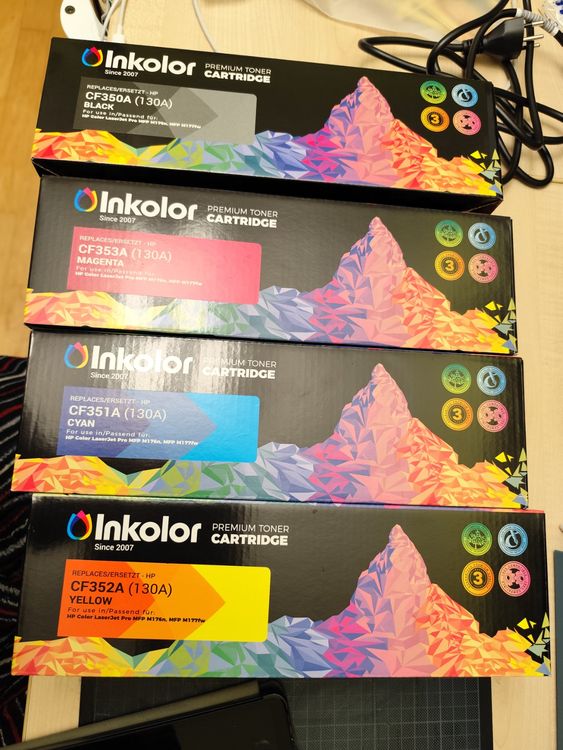 Druckerpatronen zu HP Color Laser Jet Pro MFP 177 (Neu und ...