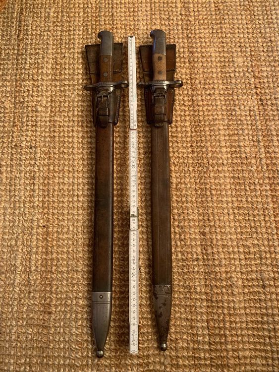 2 alte faschinenmesser schweizer armee | Kaufen auf Ricardo