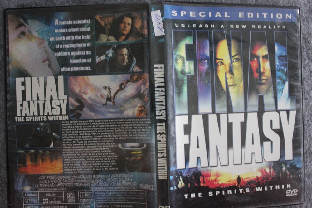 Special Edition Final Fantasy DVD English ( 1749) (Gebraucht) in ...