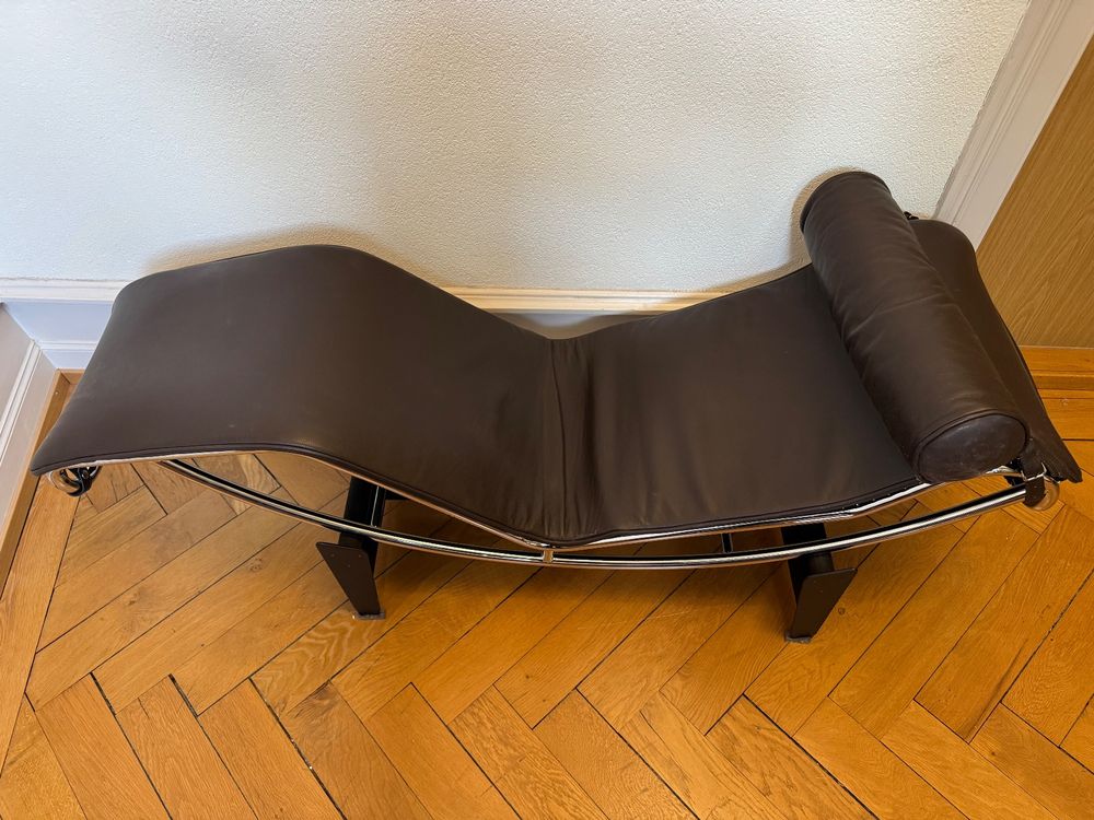 Le Corbusier LC4 Liege, Leder braun, 🔝 keine Cassina NEU (Neu (gemäss ...