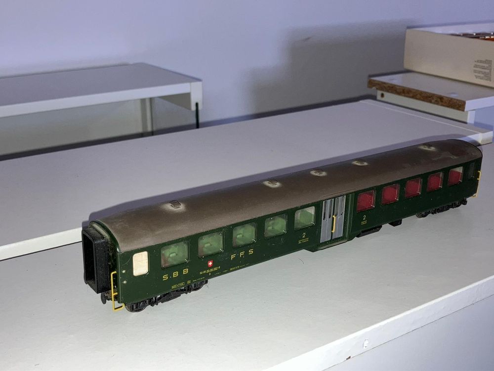 Liliput SBB 2Kl Leichtstahlwagen HO/DC (Gebraucht) in Belp für CHF 11 ...