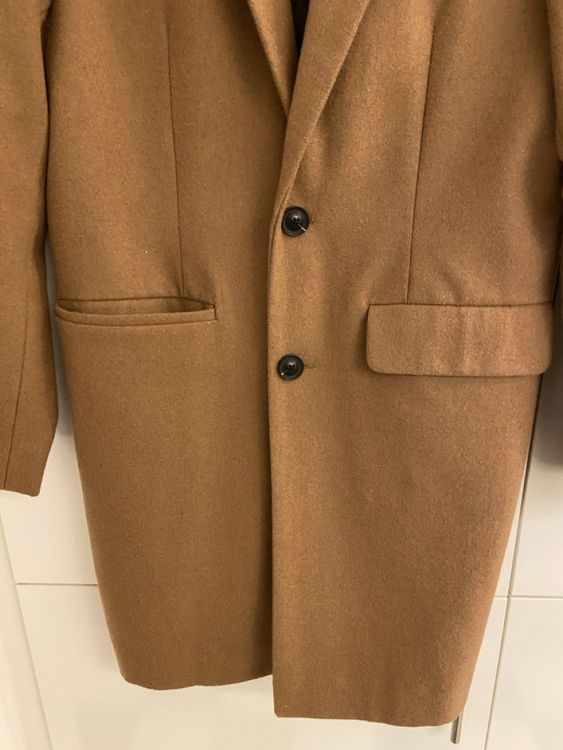 Banana Republic Classic Camel Top Coat Men’s Wool Blend (Gebraucht) in ...