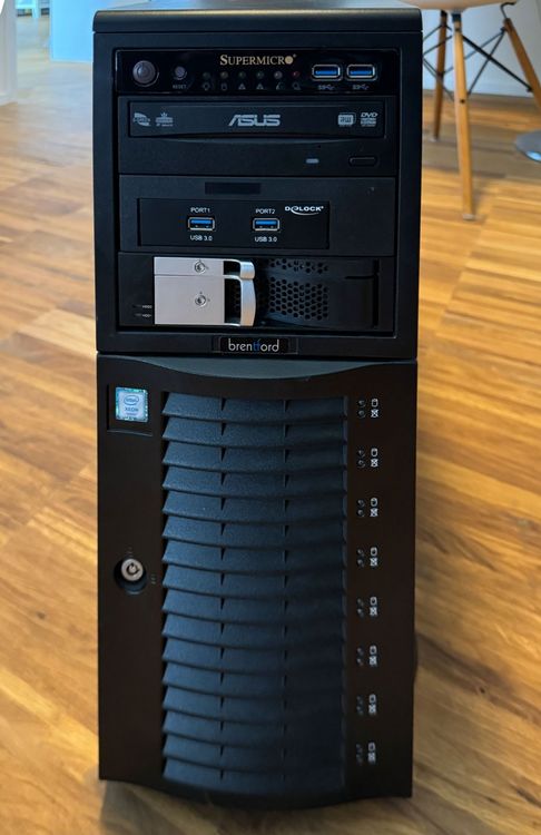 HighEnd-Workstation / Dual Xeon E5-2687W, 256 GB RAM (Gebraucht) in ...
