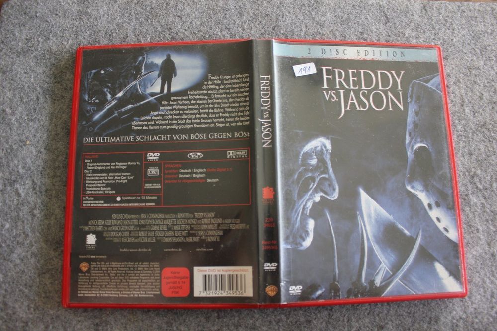 Freddy vs. Jason - 2-Disc Edition (191) (Gebraucht) in für CHF 1 – mit ...