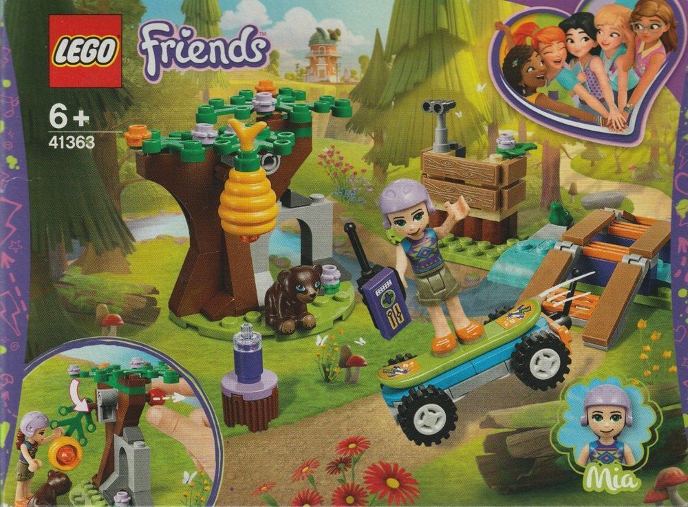 LEGO FRIENDS 41363 L'AVVENTURA NELLA FORESTA DI MIA (Neu und ...