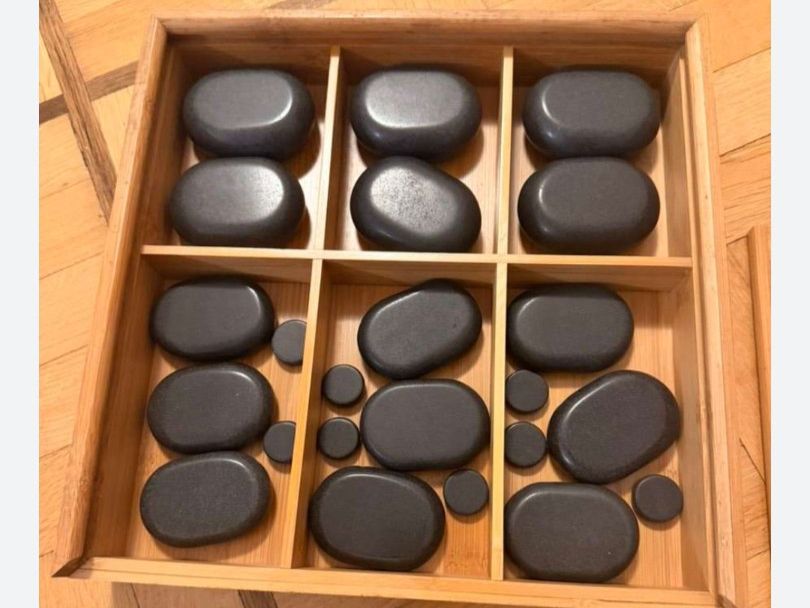 Hot Stone Massage Set Tchibo, komplett mit Anleitung! (Neu und ...