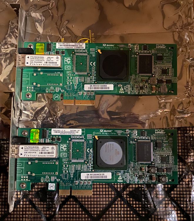 2x Qlogic QLE2460 FibreChannel 4Gb Card (Gebraucht) in Unterengstringen ...