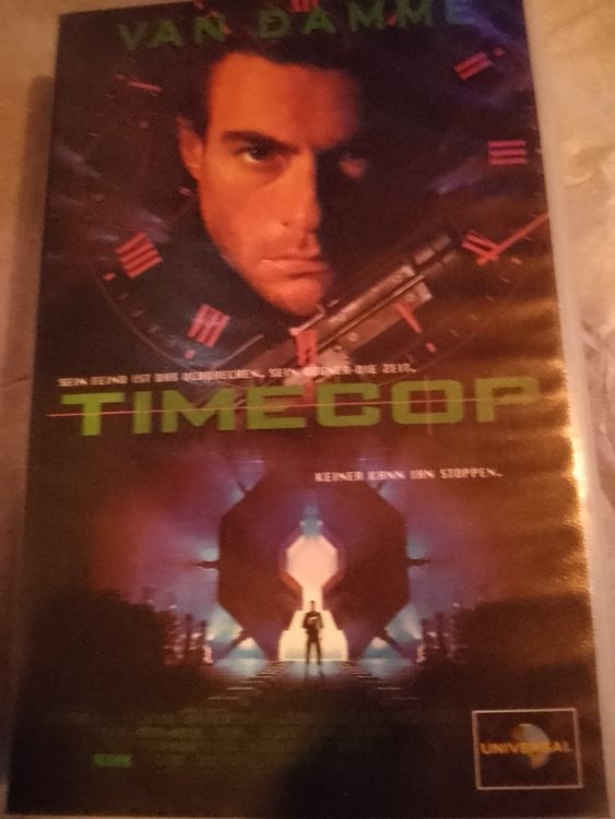 Timecop mit Jean Claude van Damme und Ron Silver VHS CIC (D'occasion) à Remetschwil pour CHF 7.5 ...
