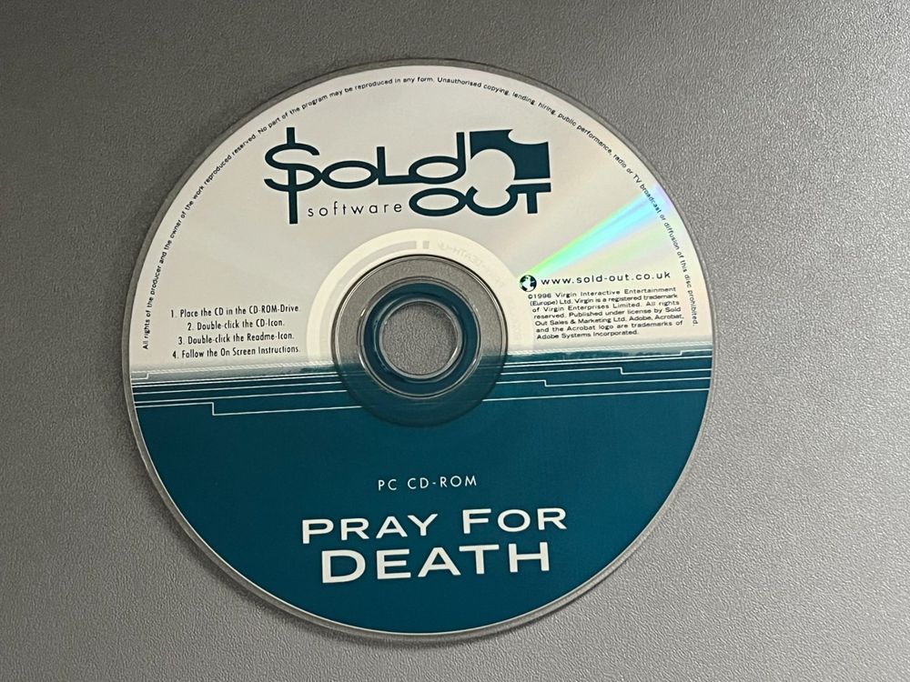 Pray For Death PC DOS Game (Fighting Game) (Gebraucht) in Rivera für ...