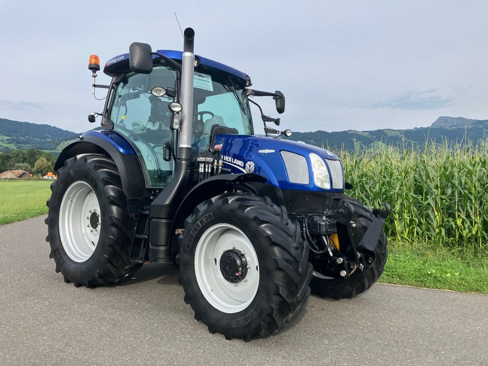 Occasion Traktor New Holland T6.160 AC BluePower, Jg.14 (Gebraucht) in ...