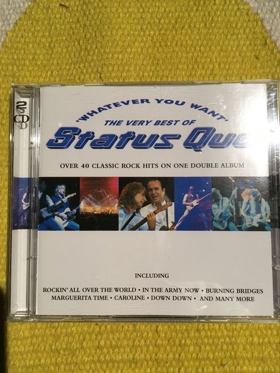 STATUS QUO-2CD THE VERY BEST OF (Gebraucht) in Rorschacherberg für CHF 4.9 – mit Lieferung auf ...