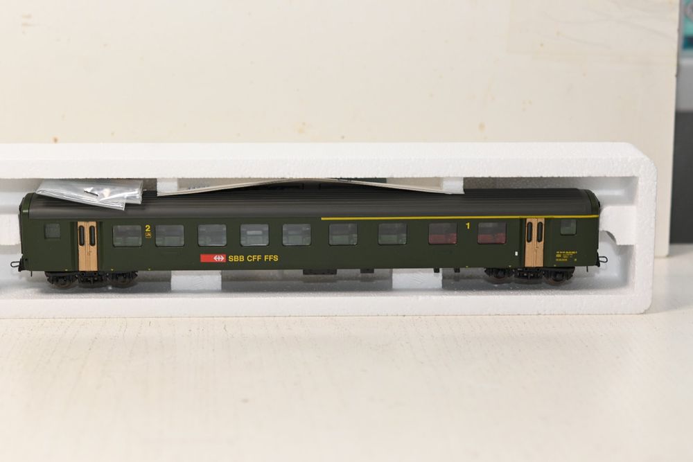 SBB Personenwagen 1/2 Kl EW II Roco HO/DC mit OVP | Kaufen auf Ricardo