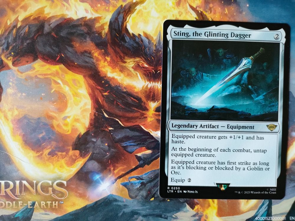 MTG - Sting, the Glinting Dagger - LTR 0250 - Rare | Kaufen auf Ricardo