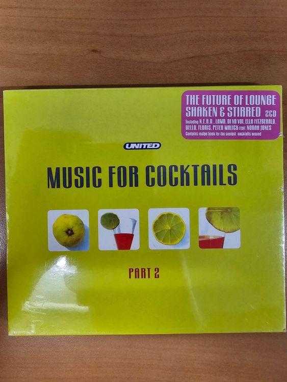 2 CDs - Various – Music For Cocktails Part 2- ORIGINALVERP. | Kaufen ...