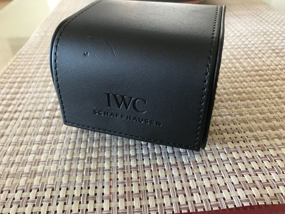 IWC ORIGINAL - WATCH BOX - CASE ETUI SCHACHTEL !!! (Gebraucht) in ...
