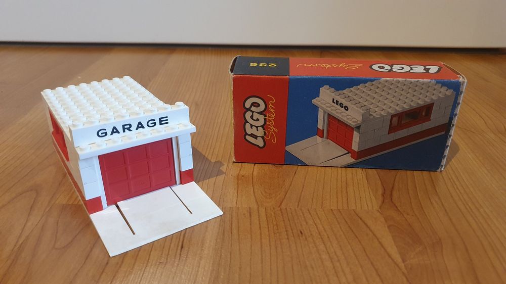 Extrem seltene LEGO System Garage 236 aus den 50er 60er (Gebraucht) in ...