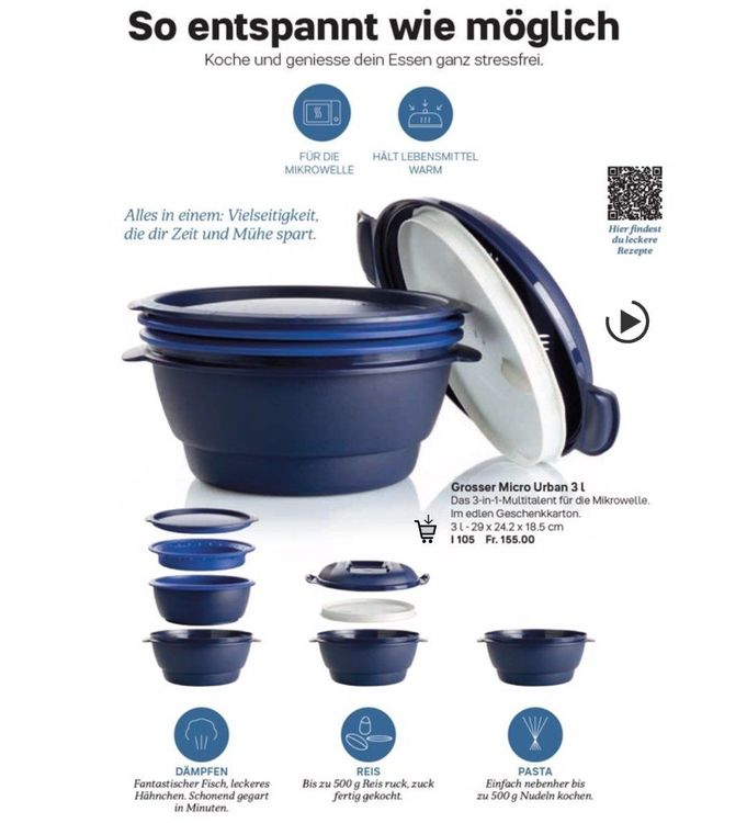 Tupperware Micro urban | Kaufen auf Ricardo