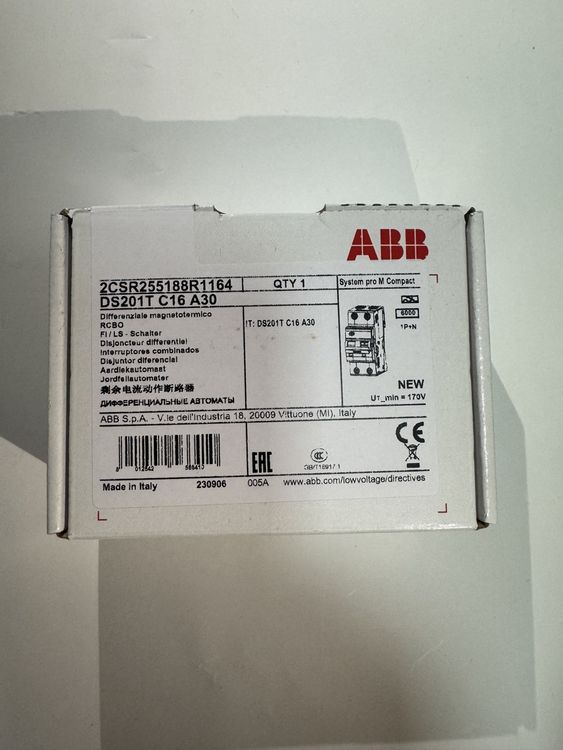 ABB FI-LS 2 Pol. C16 A30 | Kaufen auf Ricardo