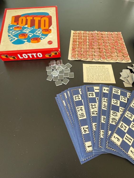 Altes, antikes? Lotto - Spiel Edition Heros, Holzzahlen (Gebraucht) in ...