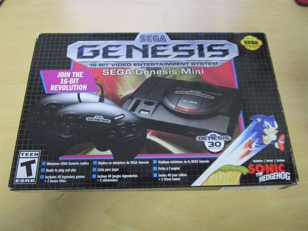 Sega Genesis Mini Konsole -NTSC/US NEU (Neu und originalverpackt) in ...