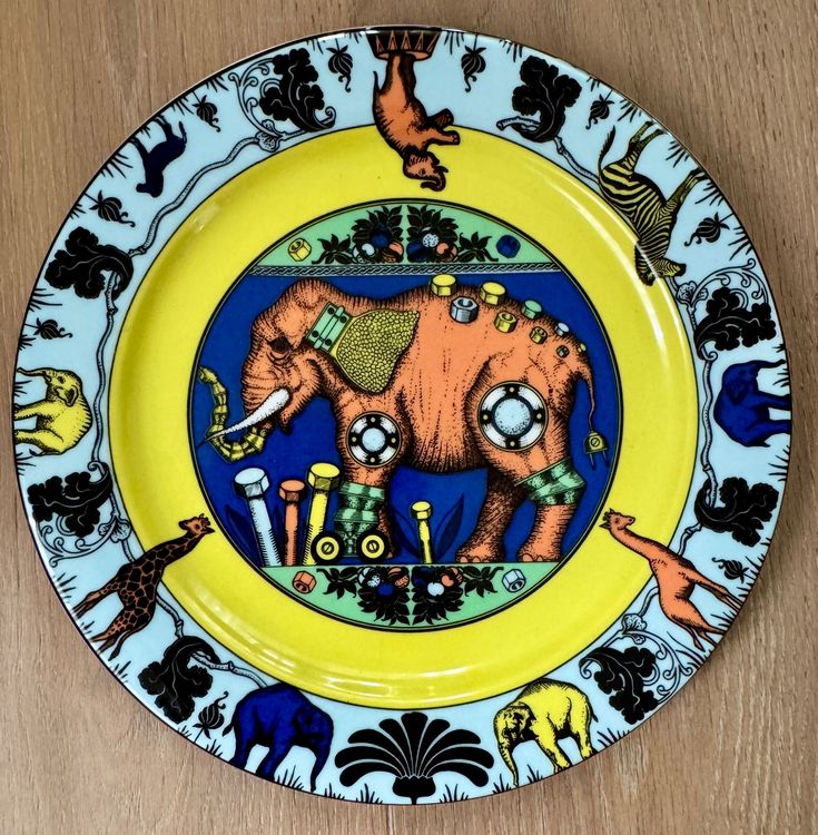 Bopla Speiseteller Teller mega schön! 27 cm Elefant (Gebraucht) in Rothrist für CHF 30 – mit ...