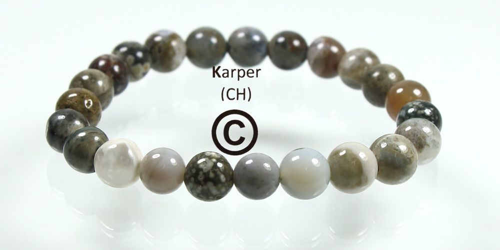 Ozean Jasis Armband / Bracelet Jaspe Océane | Kaufen auf Ricardo