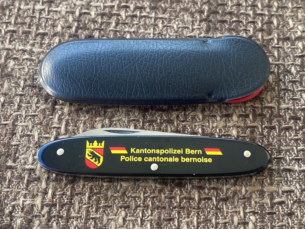 Altes Sackmesser VICTORINOX Alox glatt „Kantonspolizei Bern“ | Kaufen ...