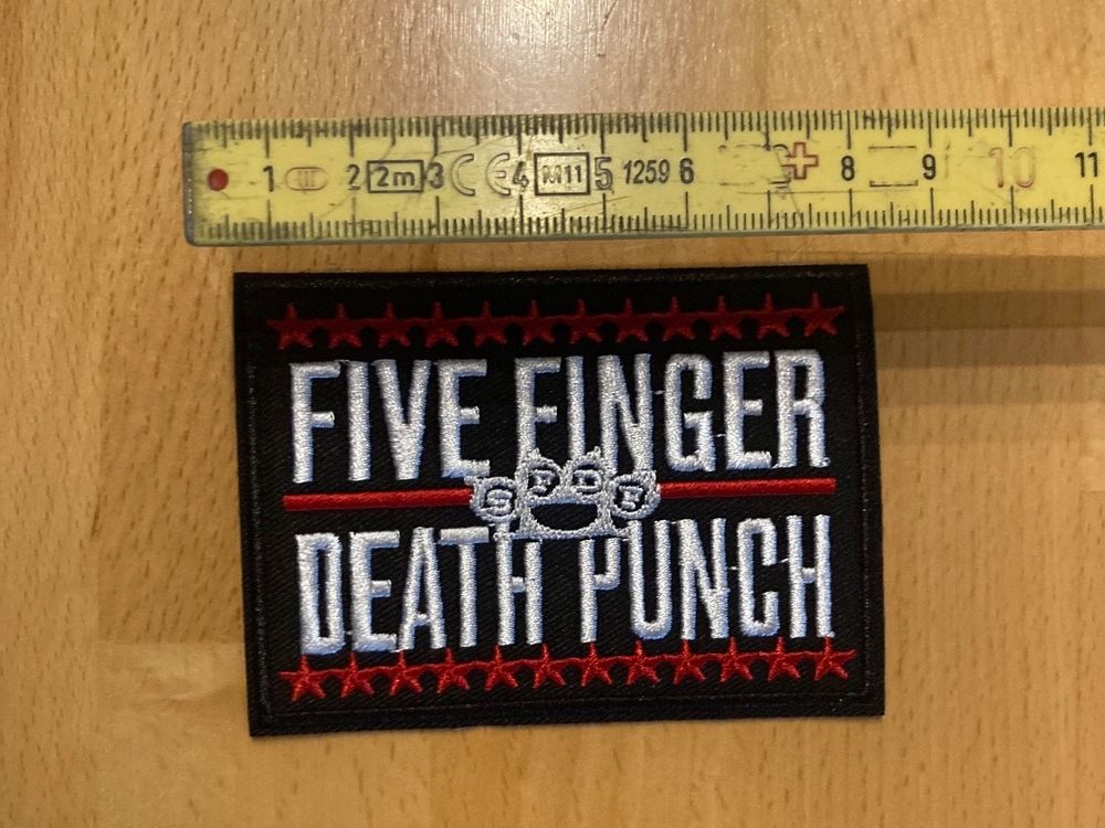 Five Finger Death Punch Patch Aufnäher Metal Rock Band (Neu (gemäss ...