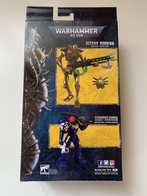 Warhammer 40k Necron Warrior McFarlane Toys (Action Figure) (Neuf avec ...