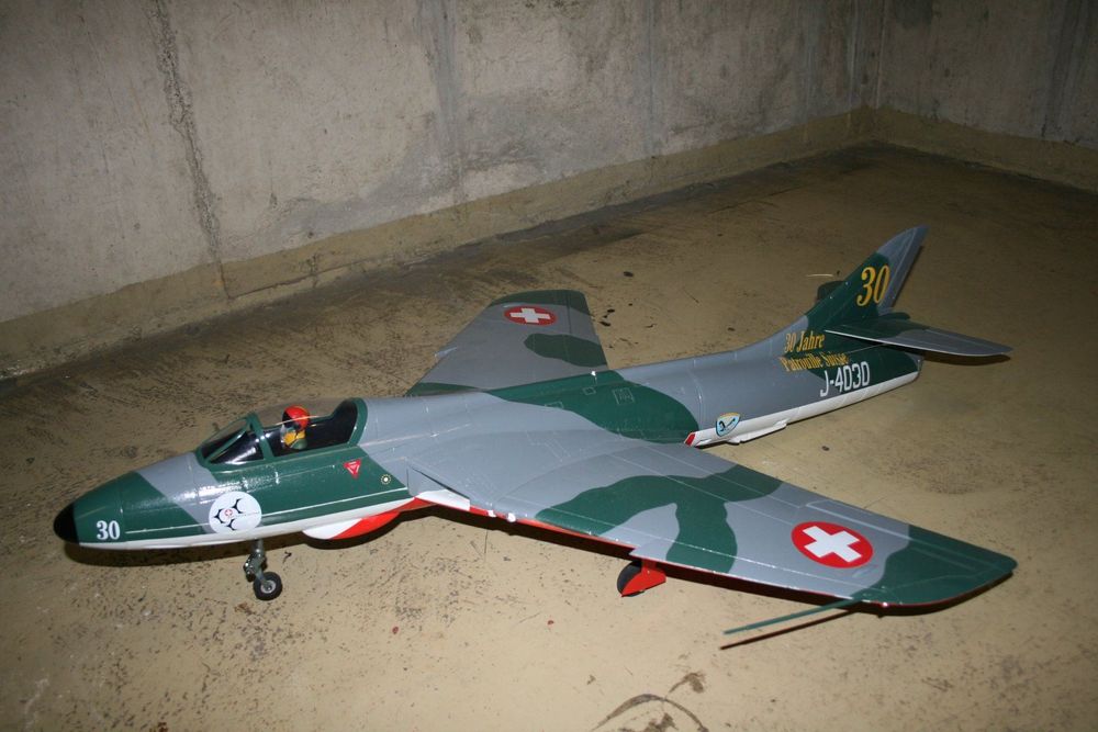 Hawker Hunter von RC-Lander | Kaufen auf Ricardo