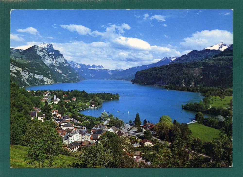 Weesen - Kurort am Walensee mit Leistkamm und Kerenzerberg | Kaufen auf Ricardo