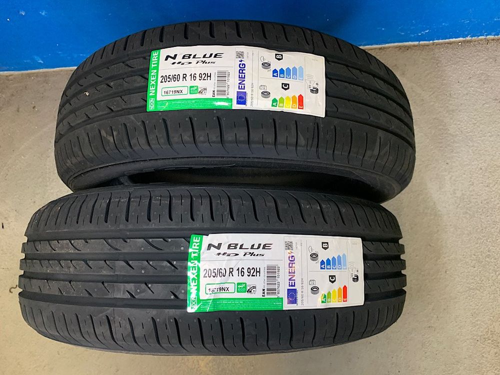 Sommerreifen NEU 205/60R16 92H Nexen N blue HD Plus - 2 Stk | Kaufen ...