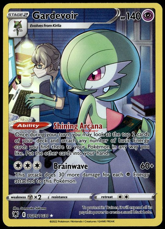 Pokémon Guardevoir / Gardevoir ASR TG05 / EN / NM | Kaufen auf Ricardo