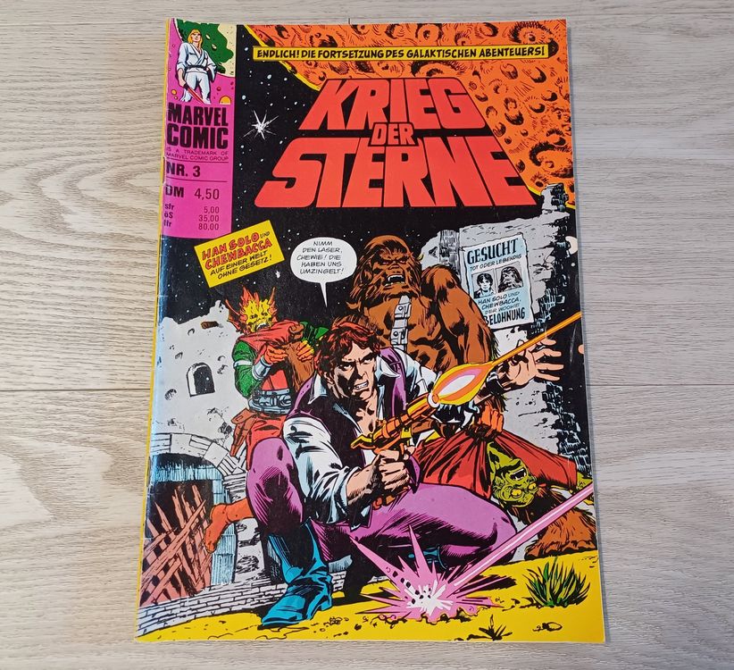 Krieg der Sterne COMIC Nr.3 1978 STAR WARS (Gebraucht) in für CHF 11 ...
