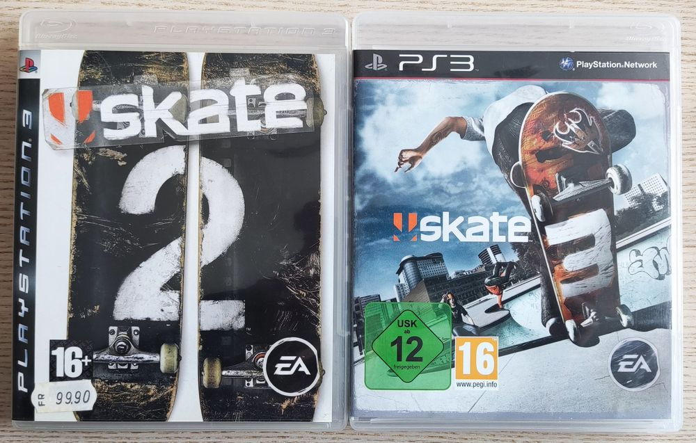 Skate 2 & Skate 3 - PS3 | Kaufen auf Ricardo