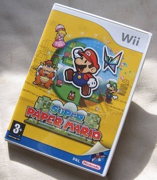 Super Paper Mario - Cover e libretto ITALIANO - Wii Nintendo (Gebraucht ...