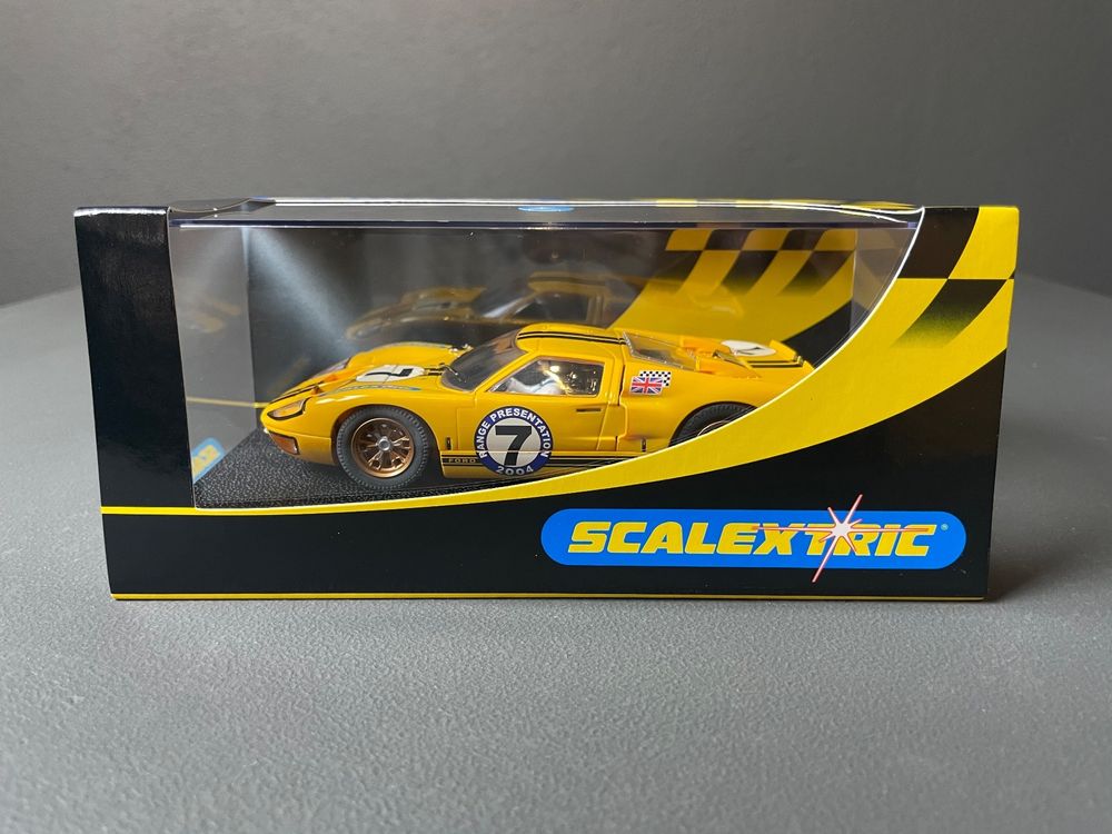 Scalextric Range Presentation C2549 Ford GT40 (Neu (gemäss Beschreibung ...