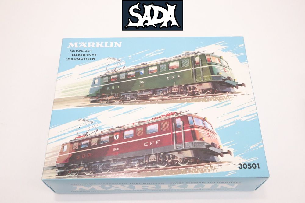 Märklin 30501 SBB Ae 6/6 Doppelpackung, AC Digital, H0 (Gebraucht) in ...
