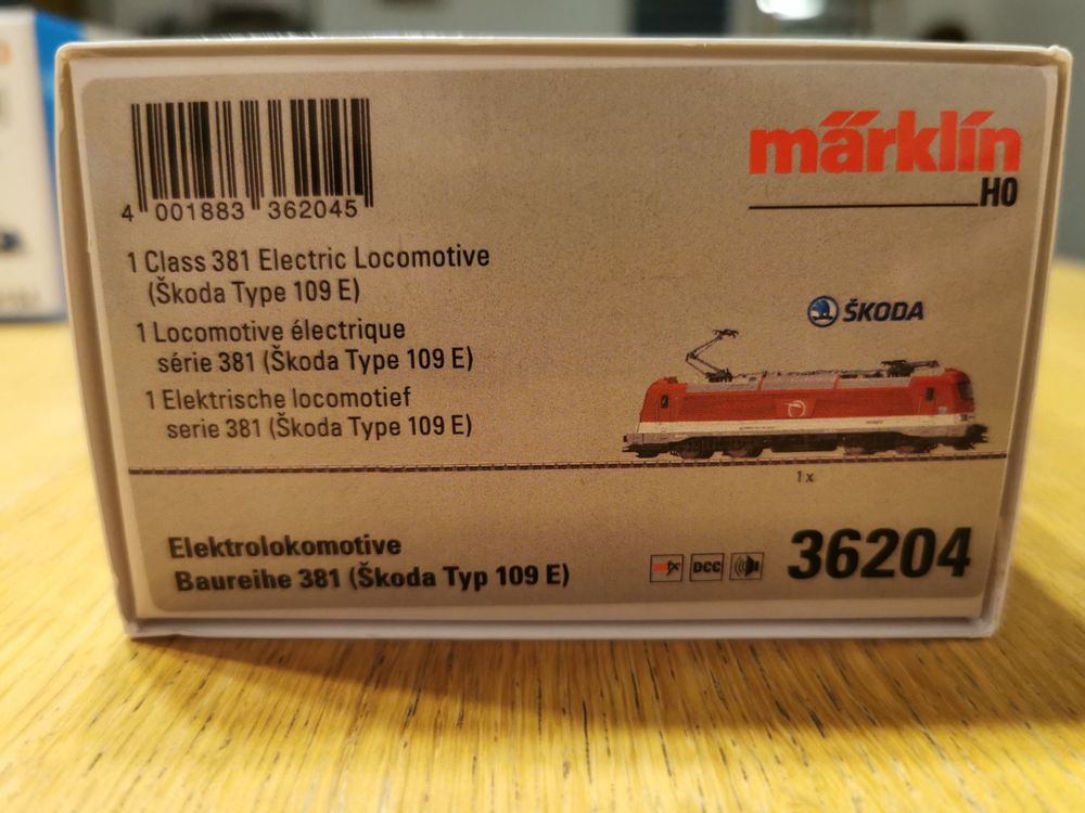 Skoda 381 ZSSK (Neu und originalverpackt) in Sion für CHF 160 – mit ...