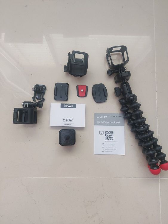 GoPro Hero Session 4 mit Joby GorillaPod und Zubehör | Kaufen auf Ricardo